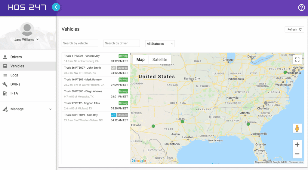 FMCSA Compliant ELD: DOT ELD Devices Compliance Company